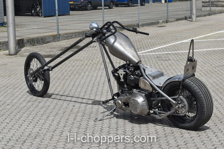 Swedish chopper with long fork - L&L Choppers
