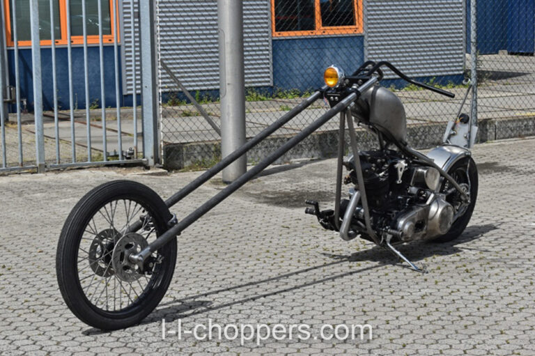 Swedish chopper with long fork - L&L Choppers